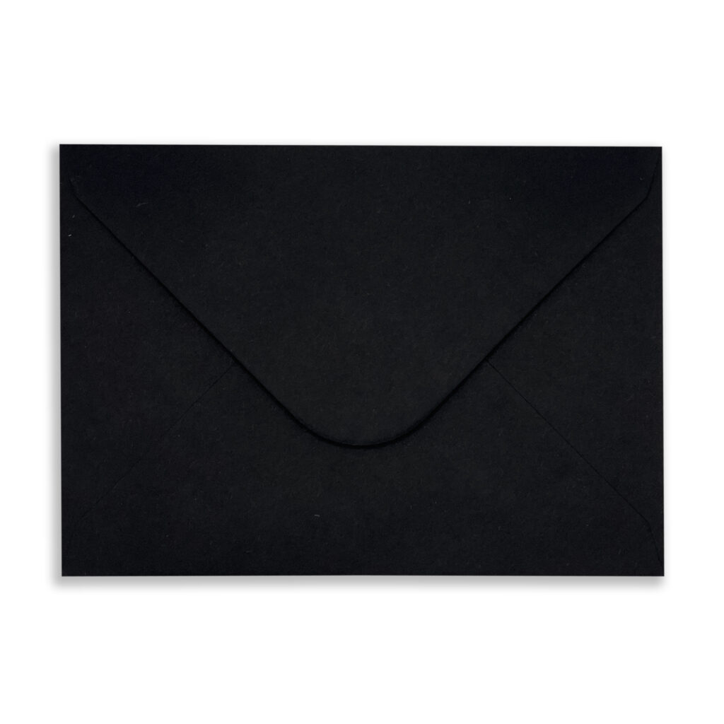 70mm X 100mm Black Envelopes (120gsm) - The Envelope People