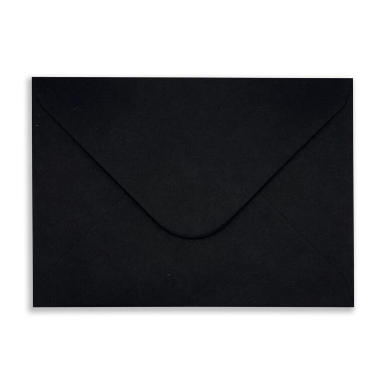 C6 Black Envelopes (100gsm) | Black Envelopes | The Envelope People