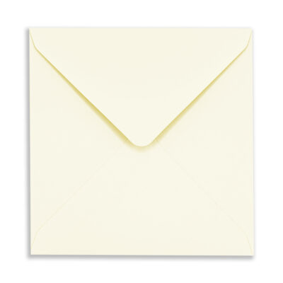 155mm Square Ivory Envelopes (100gsm) - The Envelope People