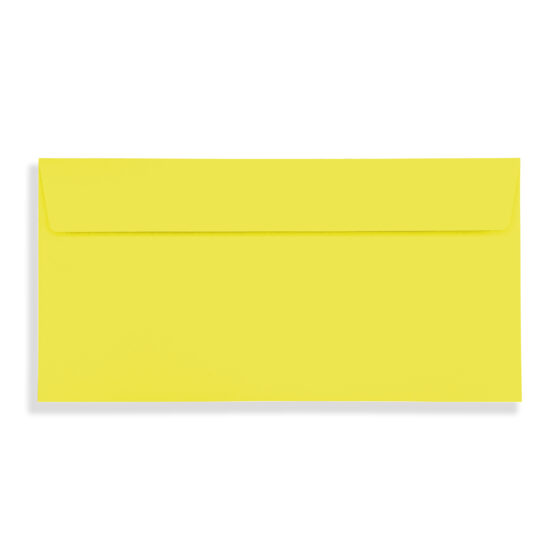 DL+ Banana Yellow Peel & Seal Wallet Envelopes (120gsm) - The Envelope ...