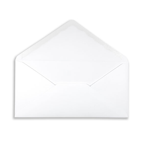 DL (110mm X 220mm) White Envelopes (100gsm) - The Envelope People