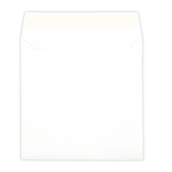 240mm Square White Peel & Seal Wallet Envelopes (100gsm) – The Envelope ...