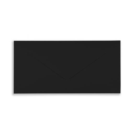 DL (110mm X 220mm) Black Envelopes (100gsm) - The Envelope People