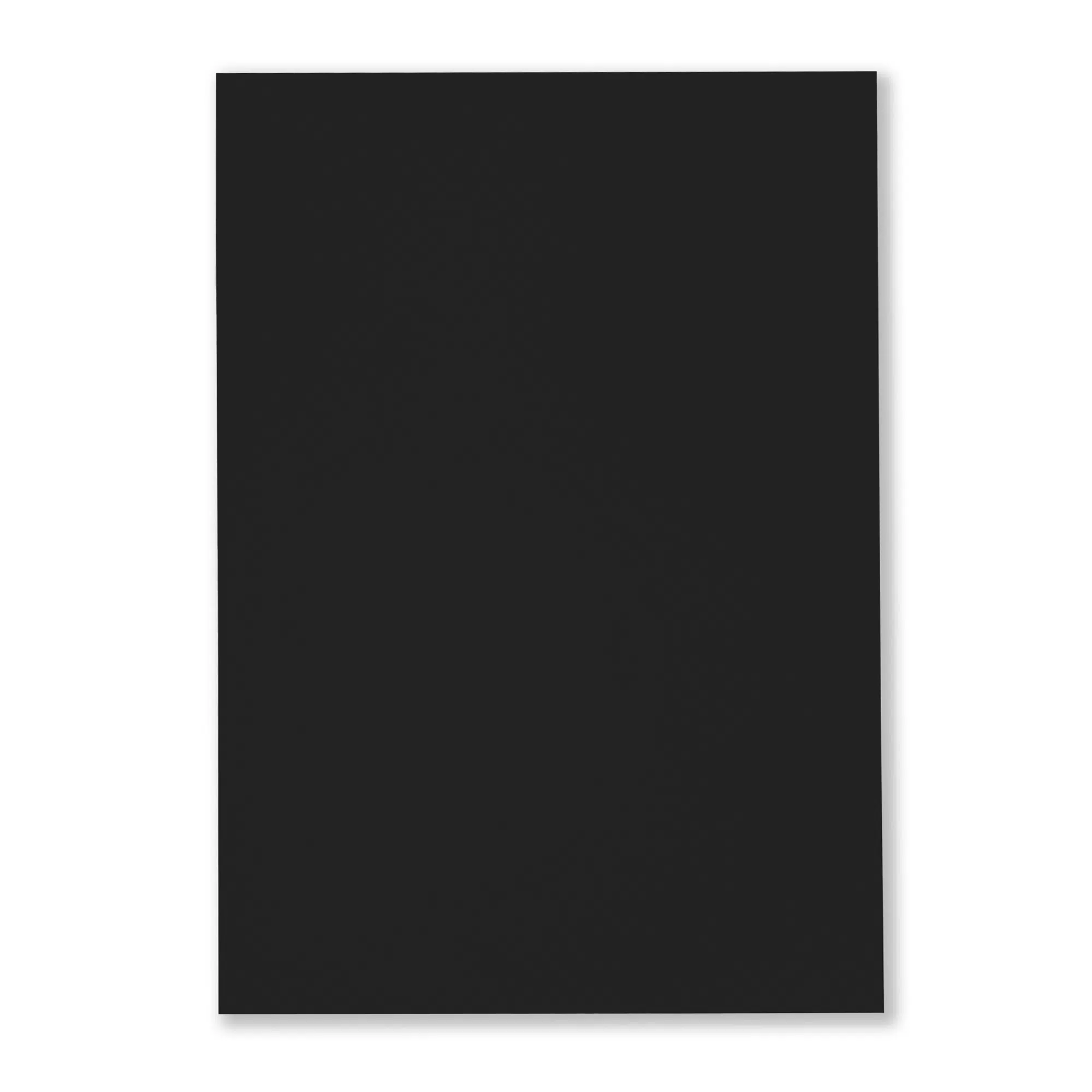 Pitch Black Lessebo Card - 300gsm - The Envelope People