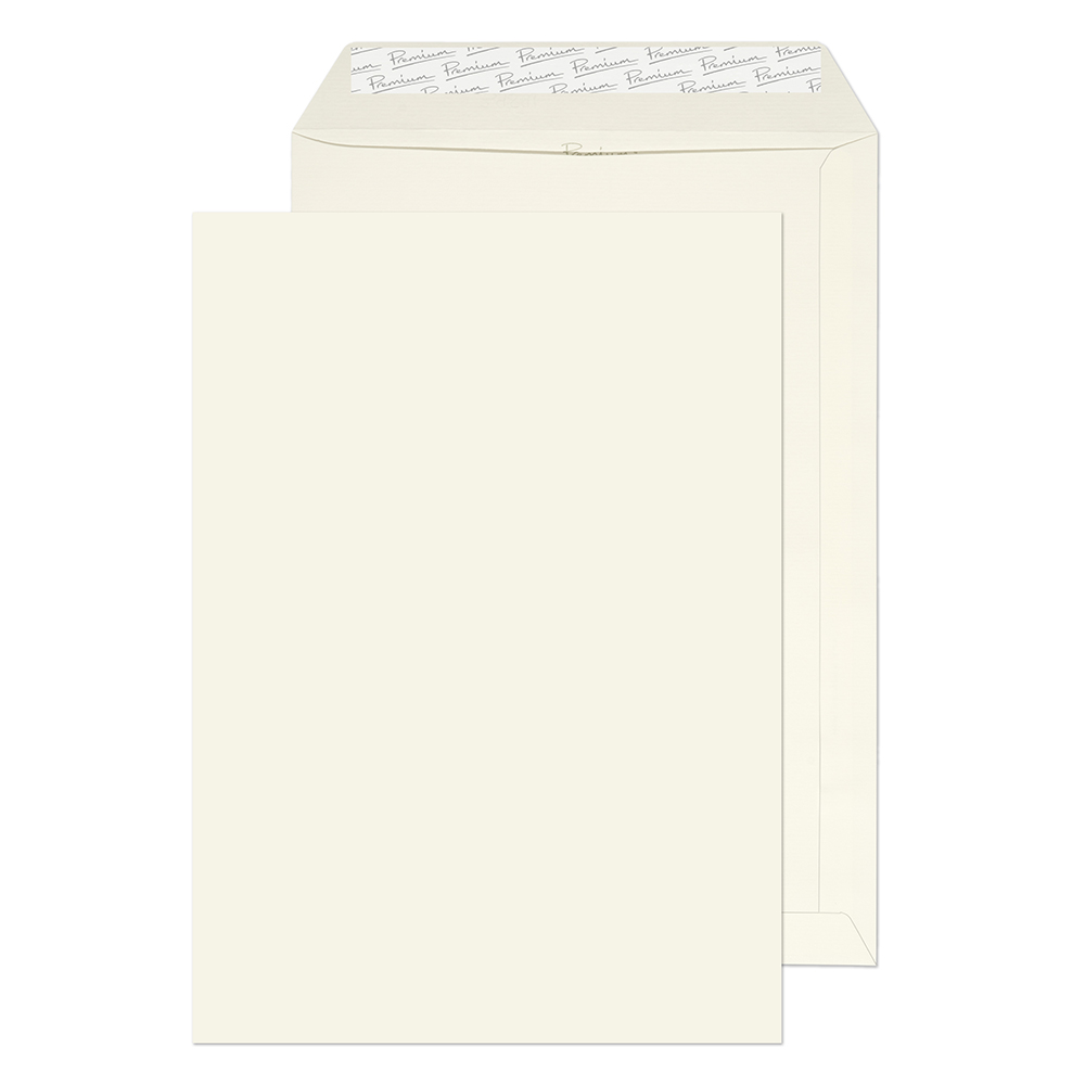 C4 High White Laid Pocket Peel And Seal Envelopes (120gsm) - Box Of 250 ...