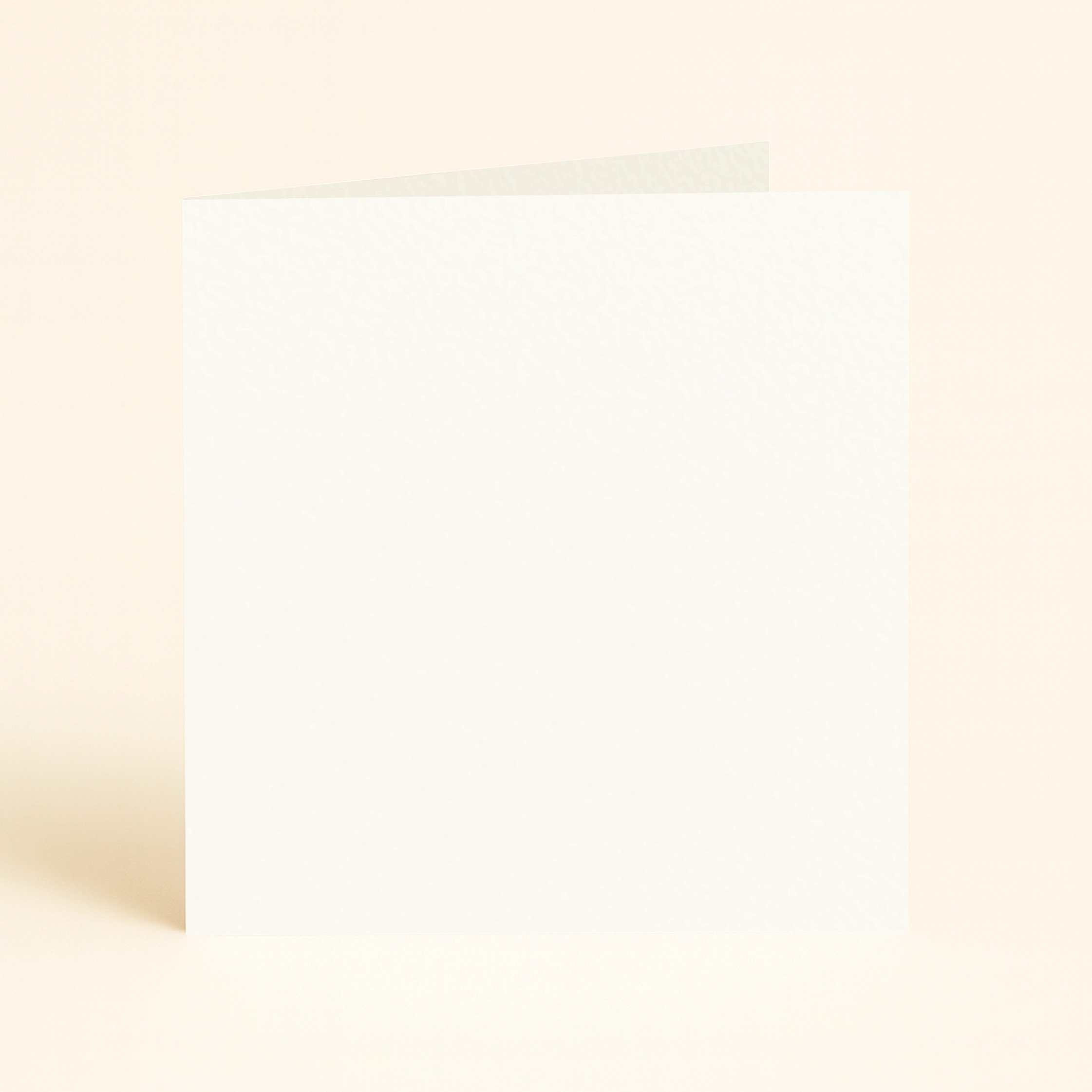 125mm Square Single Fold Card - Olin Colours Ivory - The Envelope People