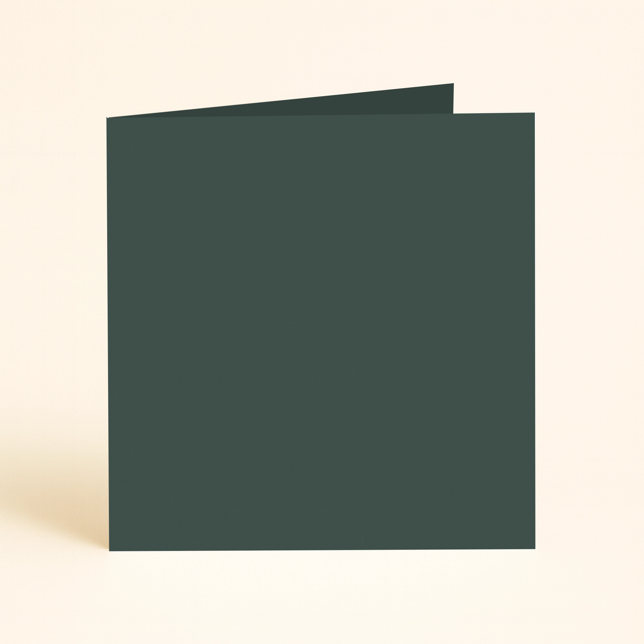 125mm Square Single Fold Card - Keaykolour Sequoia - The Envelope People