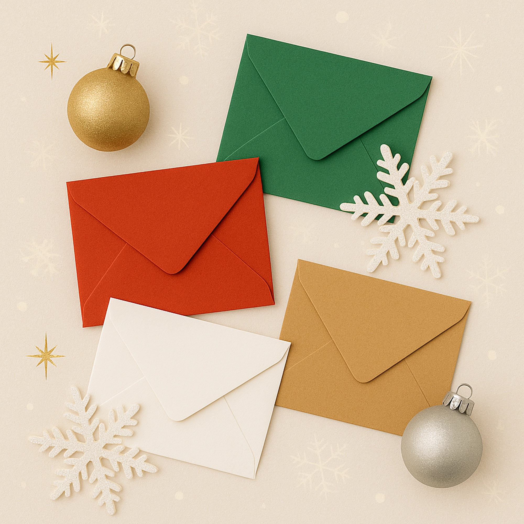 125mm X 175mm Christmas Envelopes - The Envelope People