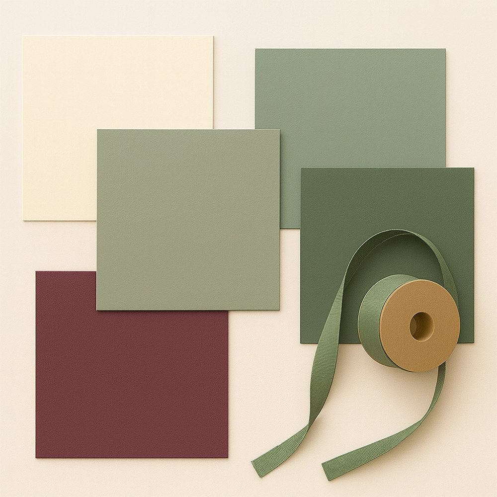 Coloured 150mm Square Flat Sheet Cards - The Envelope People