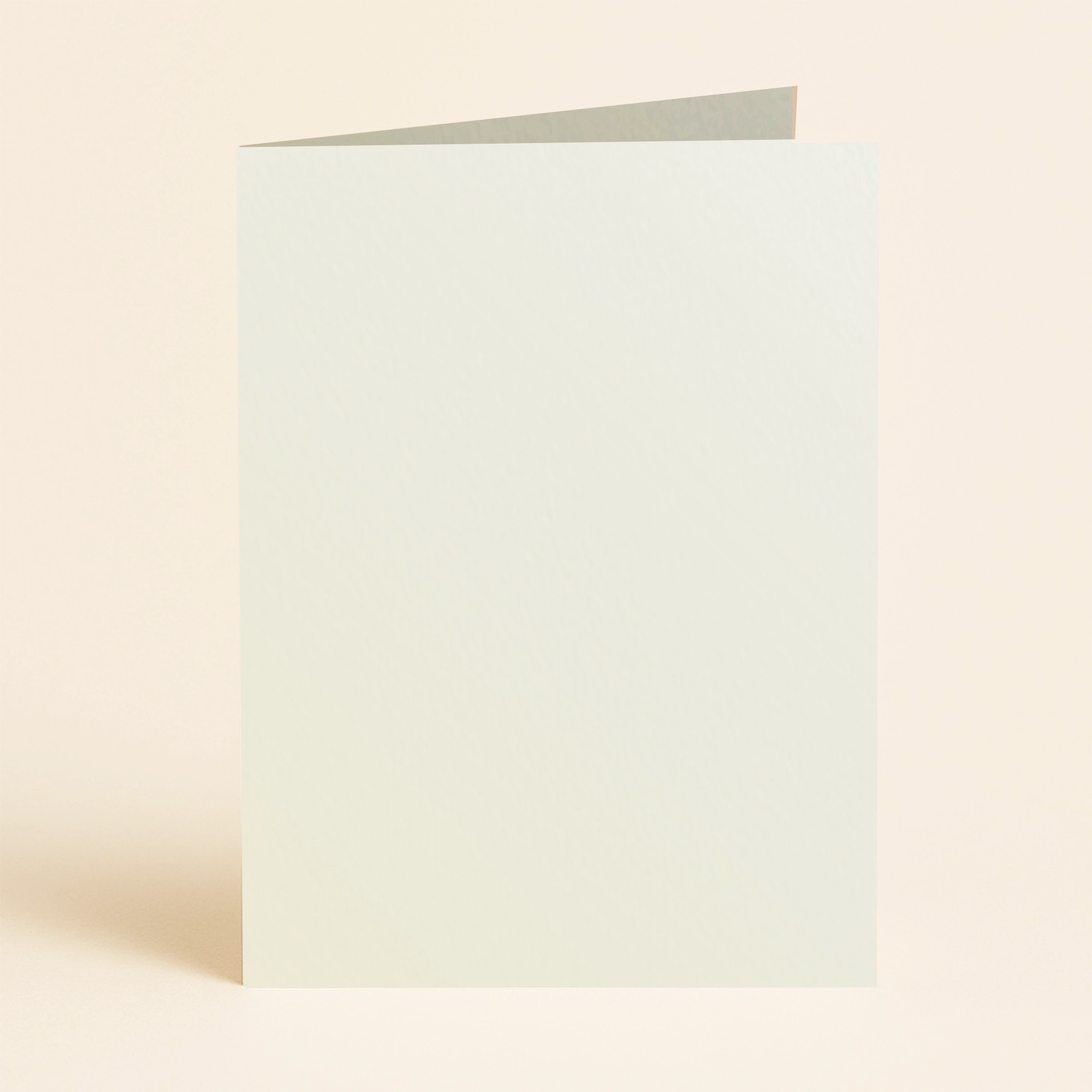 A6 Single Fold Card - Curious Metallics White Gold - The Envelope People