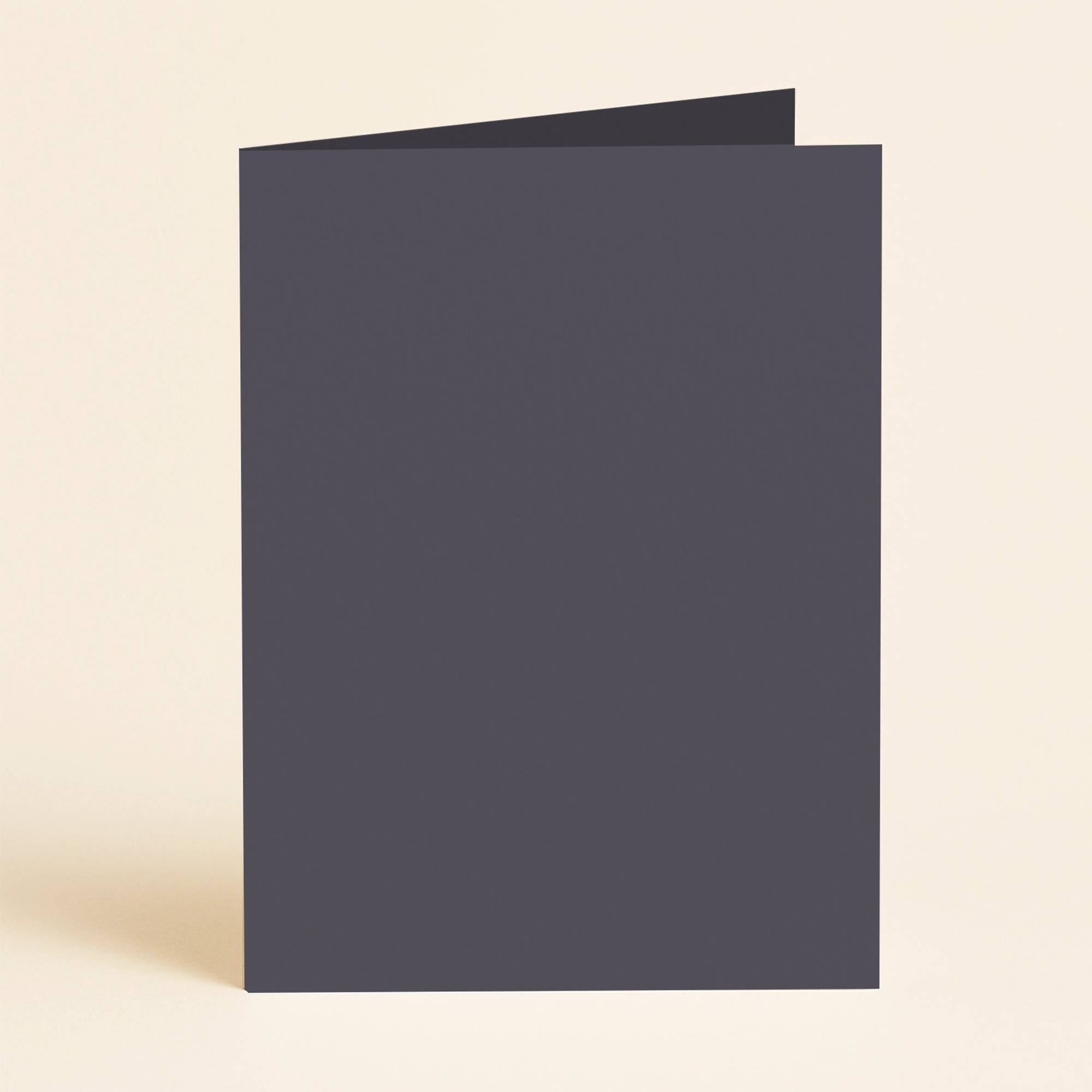 A5 Single Fold Card - Keaykolour Blackberry - The Envelope People
