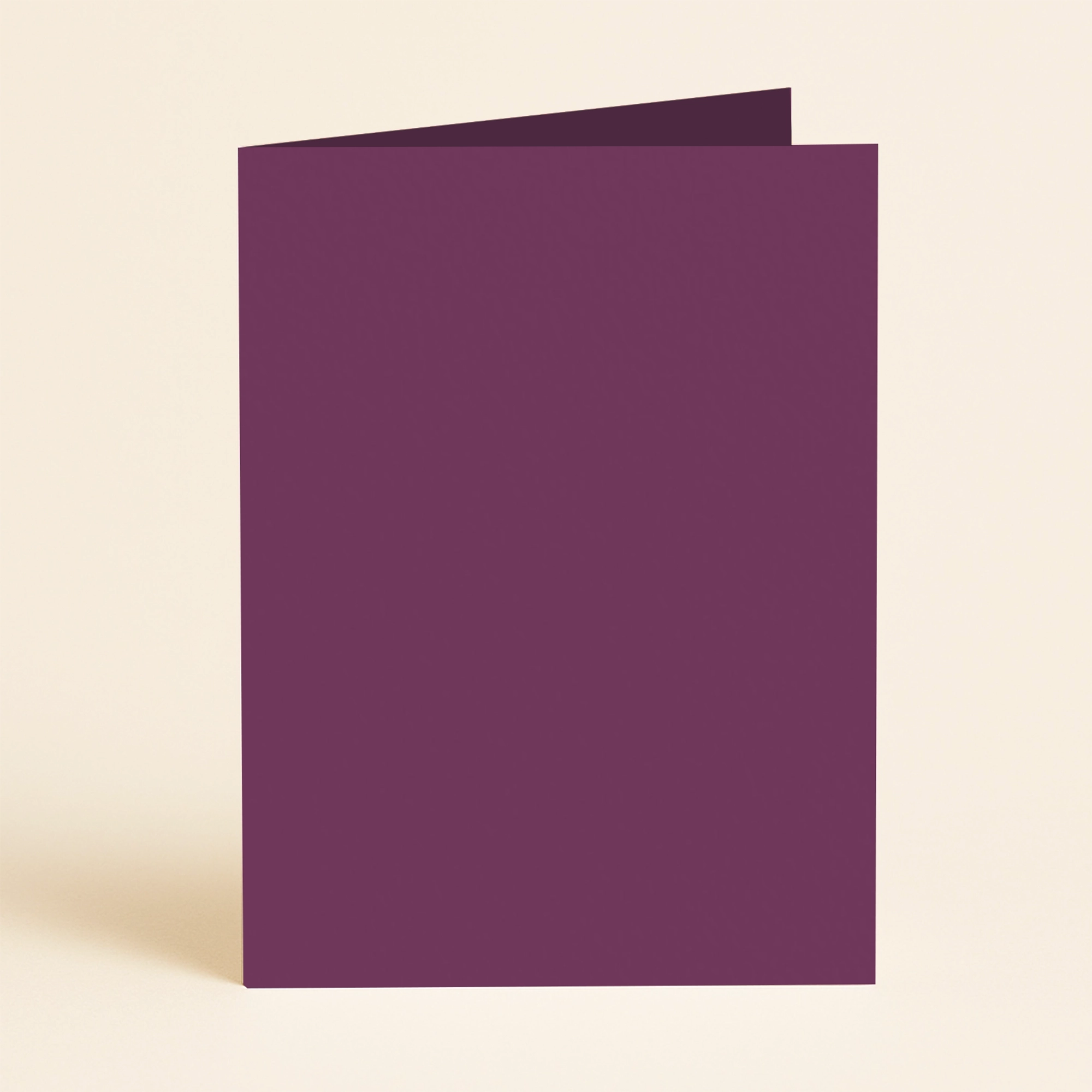 A5 Single Fold Card - Keaykolour Orchid - The Envelope People