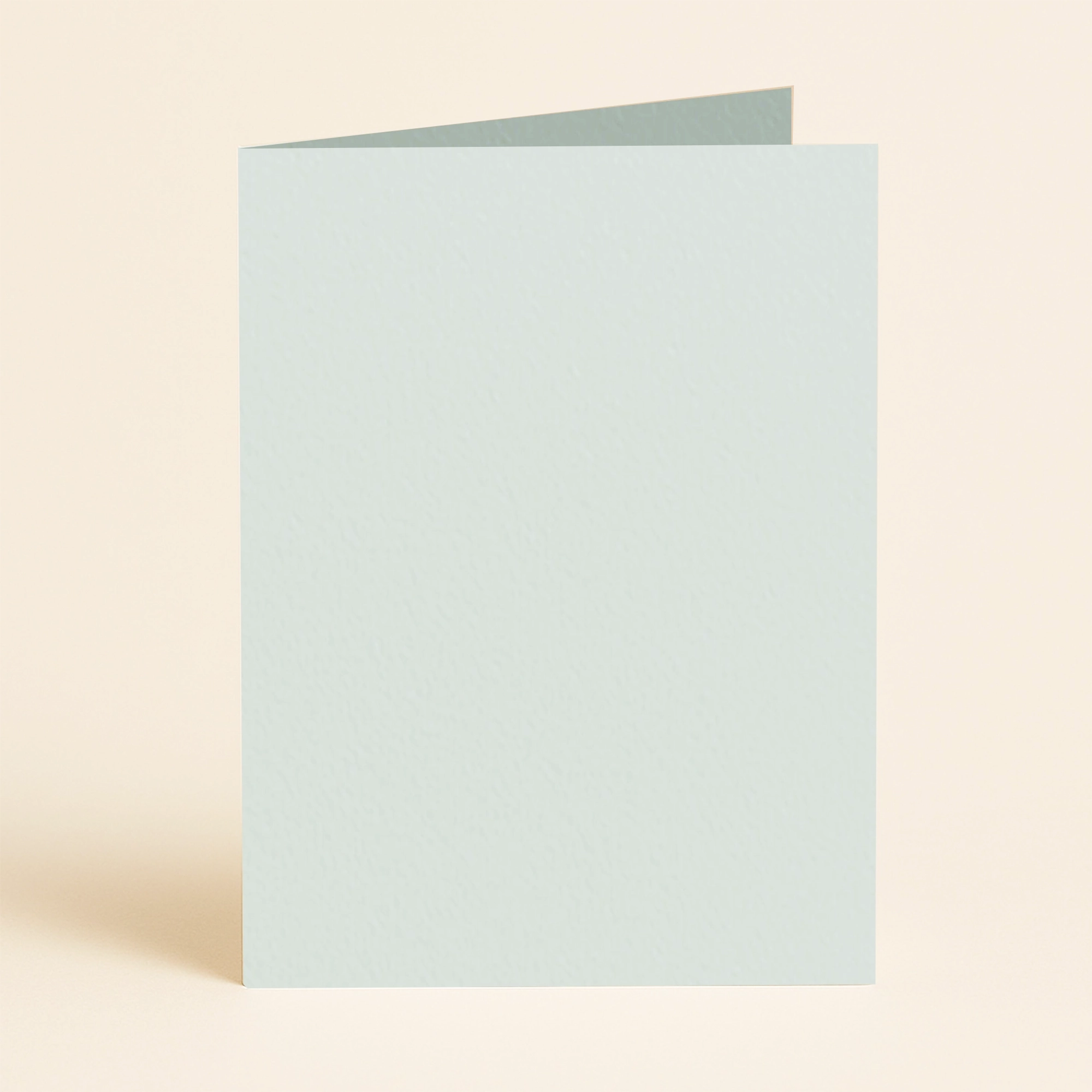 A5 Single Fold Card - Keaykolour Pastel Green - The Envelope People
