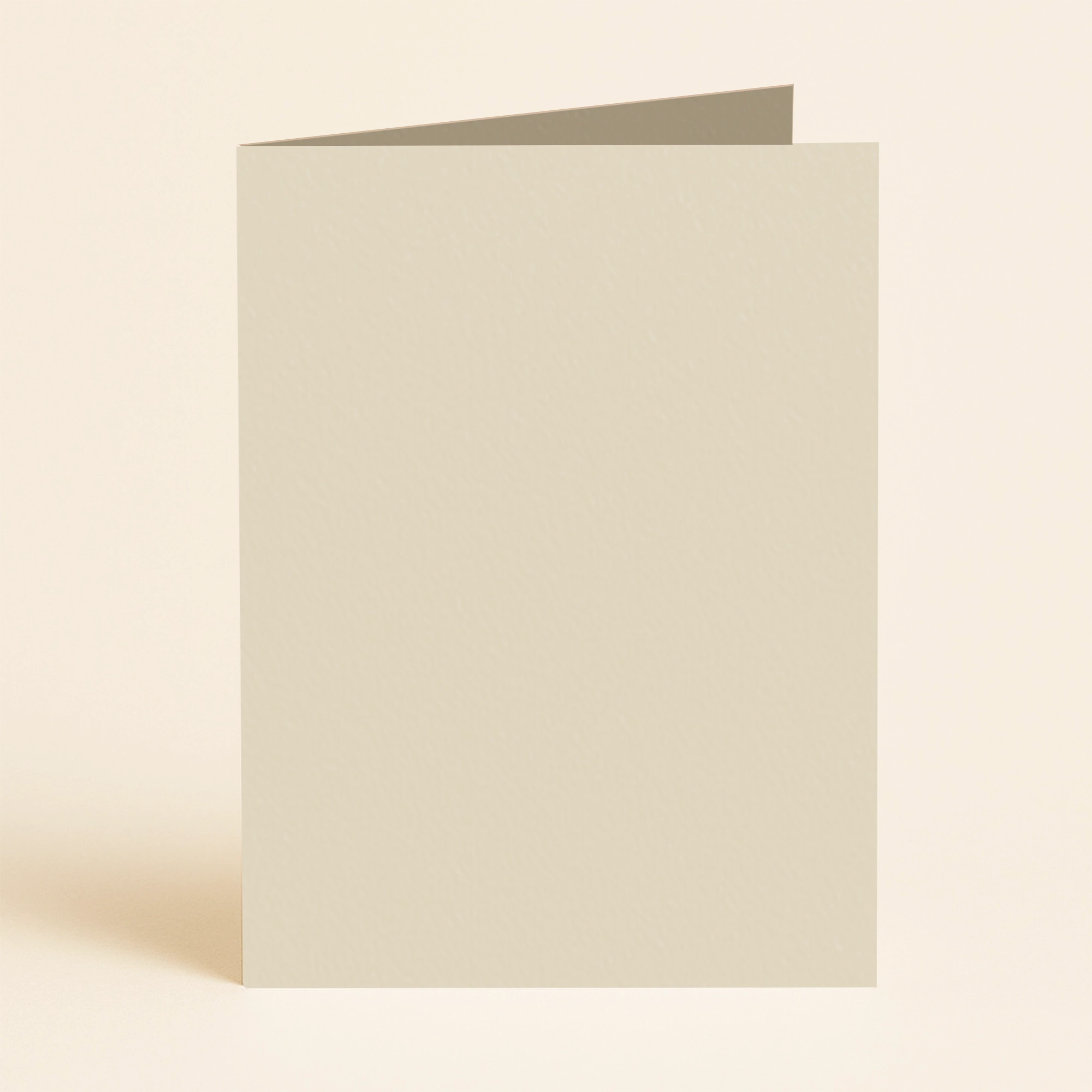 A6 Single Fold Card - Olin Colours Fawn - The Envelope People