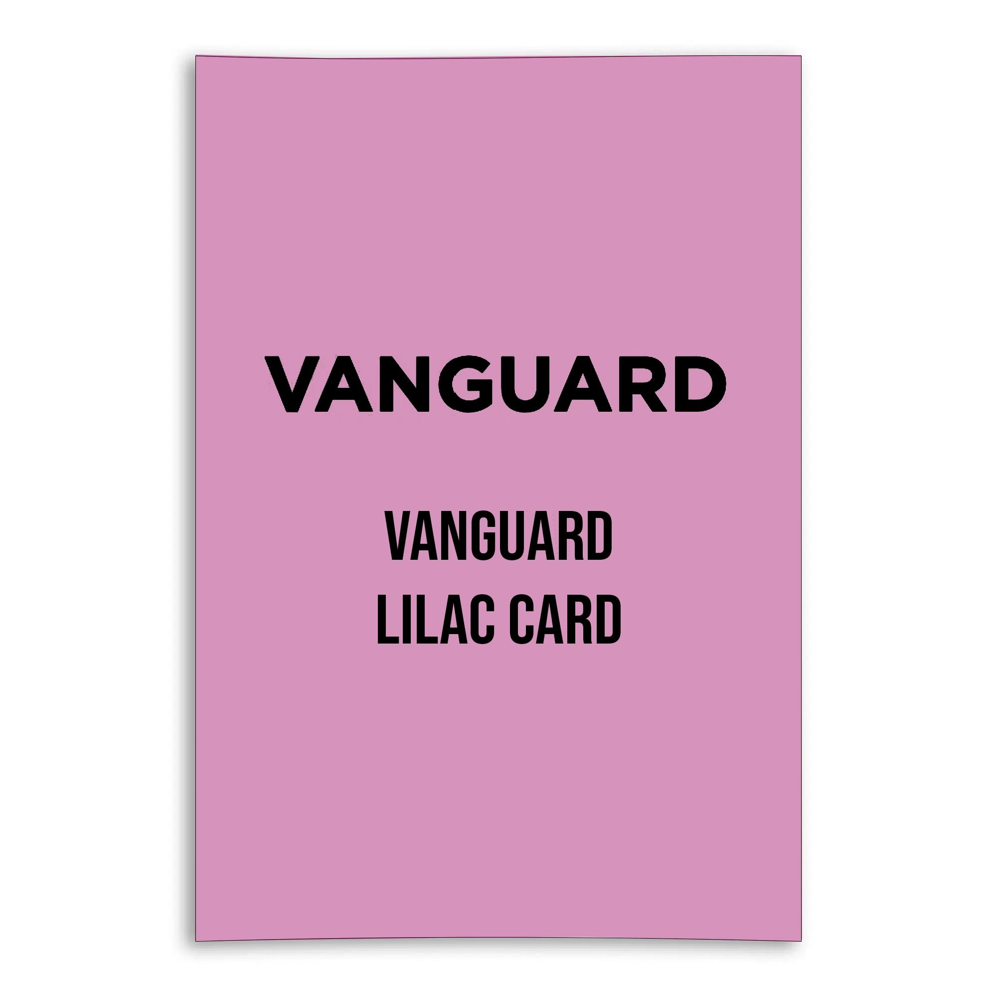 Vanguard Lilac Card - The Envelope People